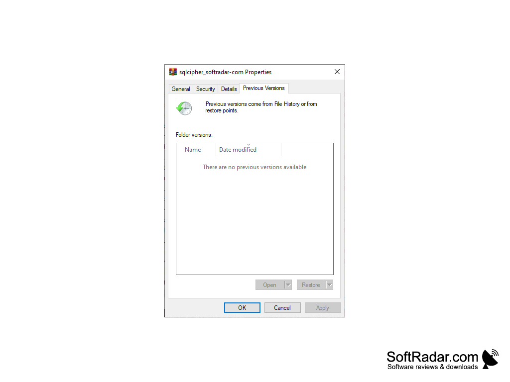 Download SQLCipher for Windows 11, 10, 7, 8/8.1 (64 bit/32 bit)
